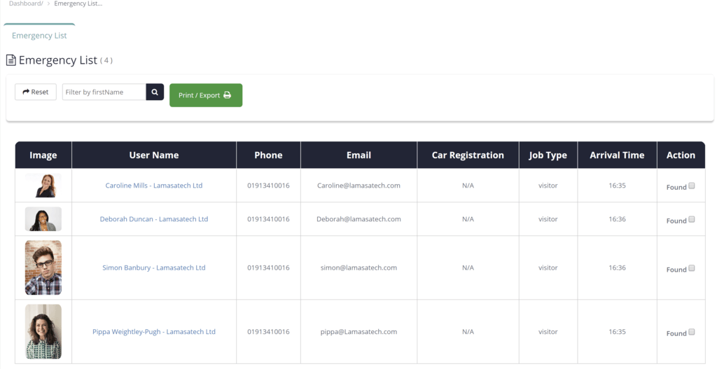 Visitor Management System Features | VisiPoint