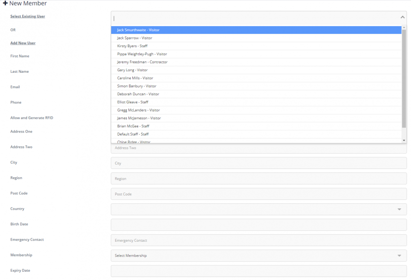 Membership Module: Creating and Managing Memberships