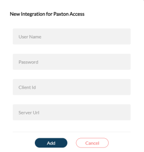 Integrate with Paxton Access | VisiPoint